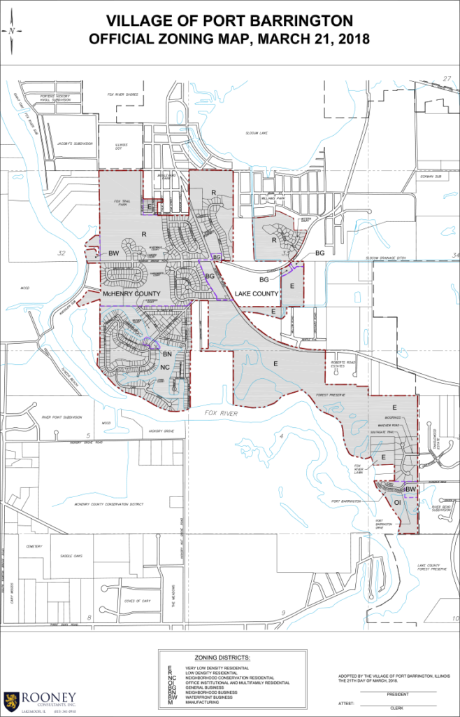 Barrington Hills Il Zoning Map